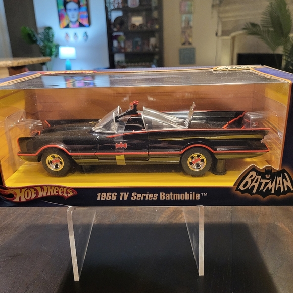 Mattel | Toys | Mattel 18 L290 1966 Tv Series Batmobile New In Box ...